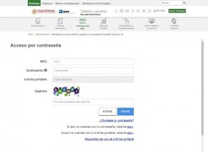 Descargar e imprimir el RFC - RFC en línea